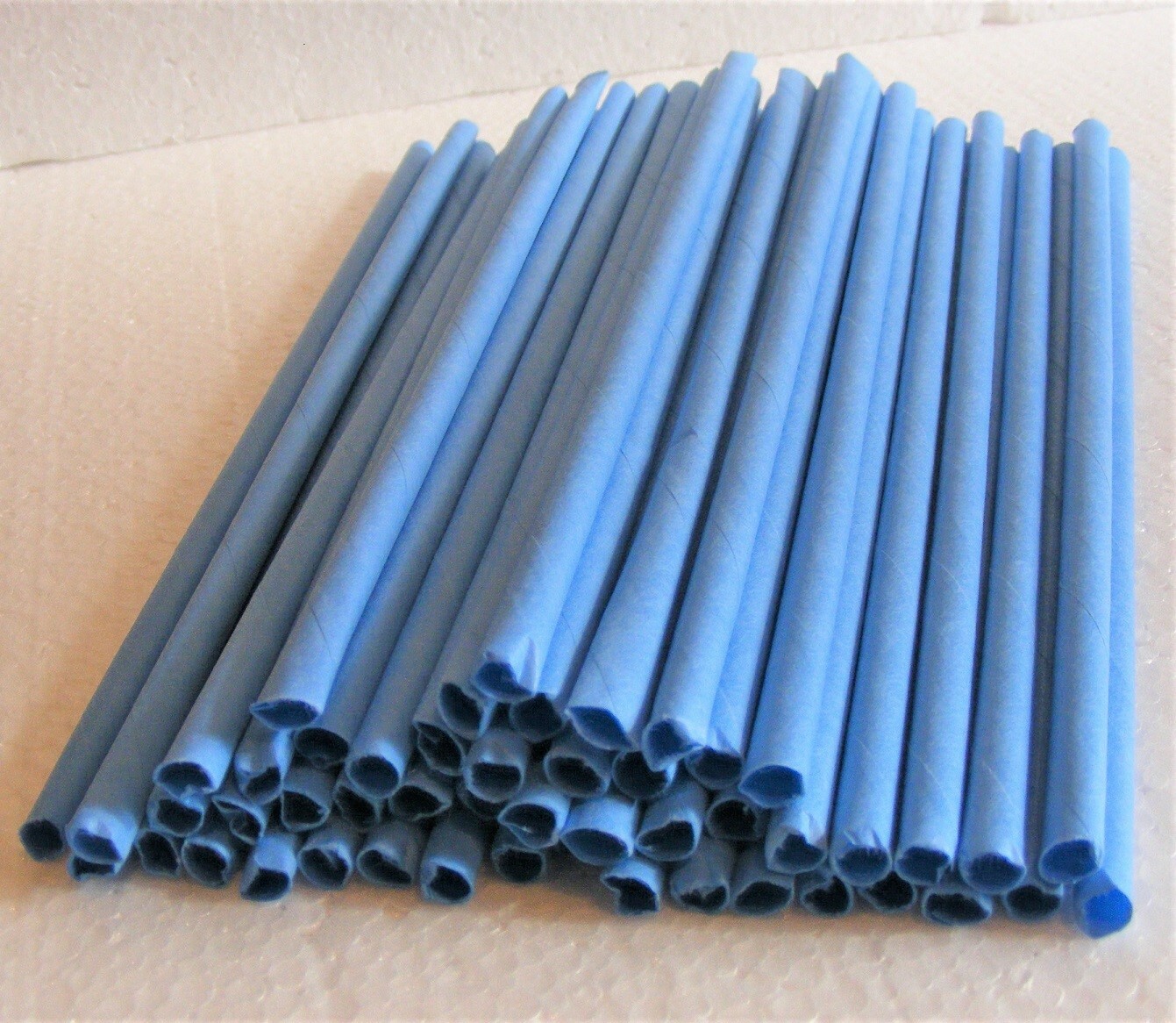 Paper Craft Art Straws Blue & Green Crafting Modelling Collage ...
