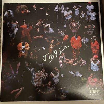 RAPPER JID SIGNED AUTOGRAPHED THE FOREVER STORY VINYL ALBUM RECORD J.I ...