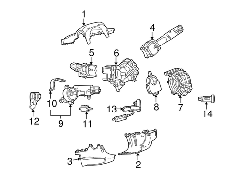 GM 2010-2022 Ignition Lock Solenoid Part OEM 22891588 Replaces 20982000 ...