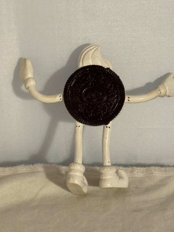Vintage Bendable Nabisco Oreo Cookie Guy 4" Figure | eBay
