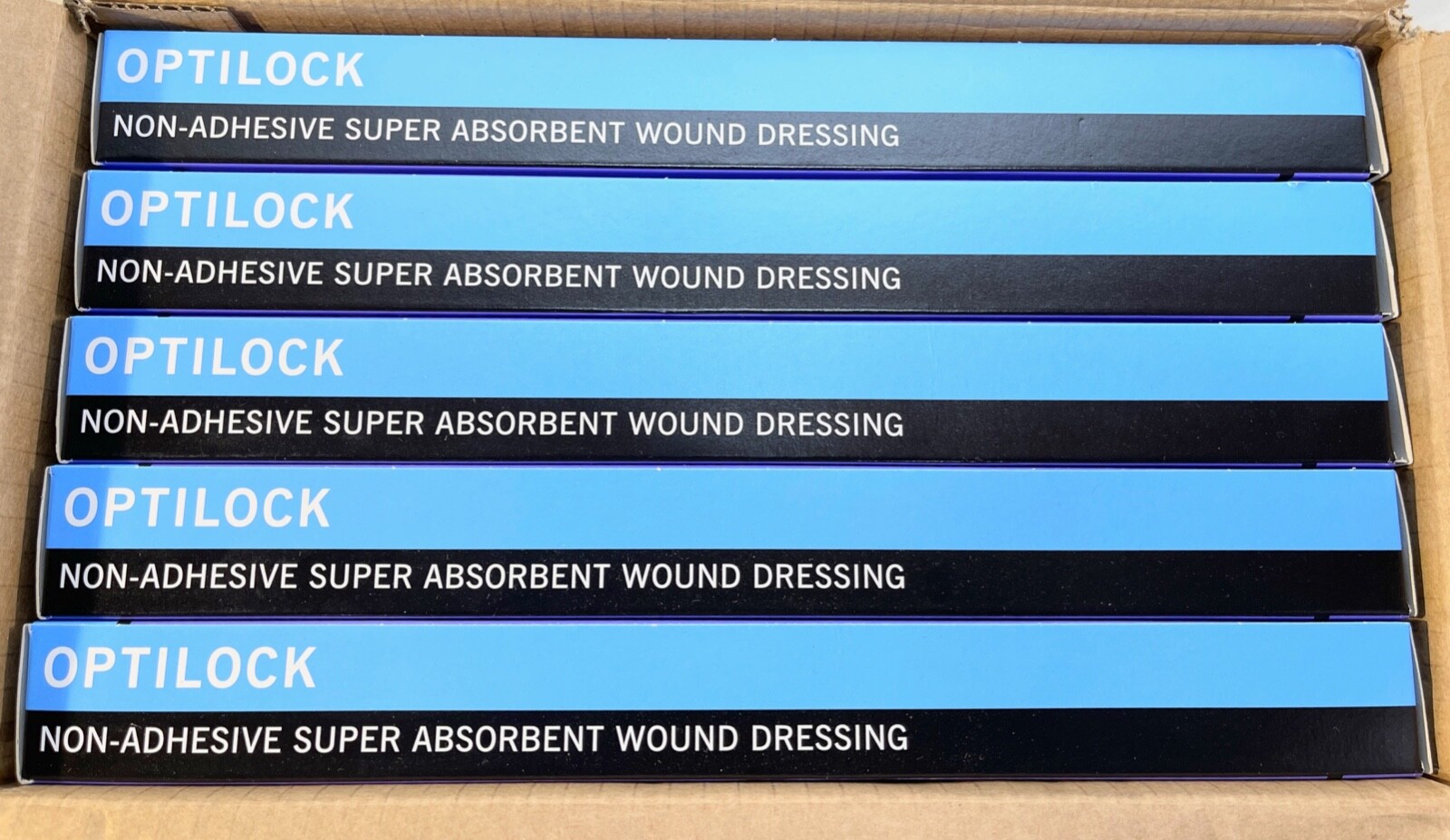 Medline OptiLock Non-Adhesive Super Absorb Dressings, 6.5" x 10" - Case ...