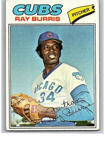 1977 Topps Baseball Card Single - #190 Ray Burris | eBay