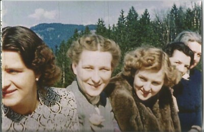 WW II German Photo ** Eva Braun & Family ** In Color **** | eBay