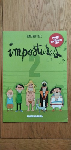 Dossier de Presse Impostures n°2 , Romain Dutreix , Fluide Glacial 2015 | eBay