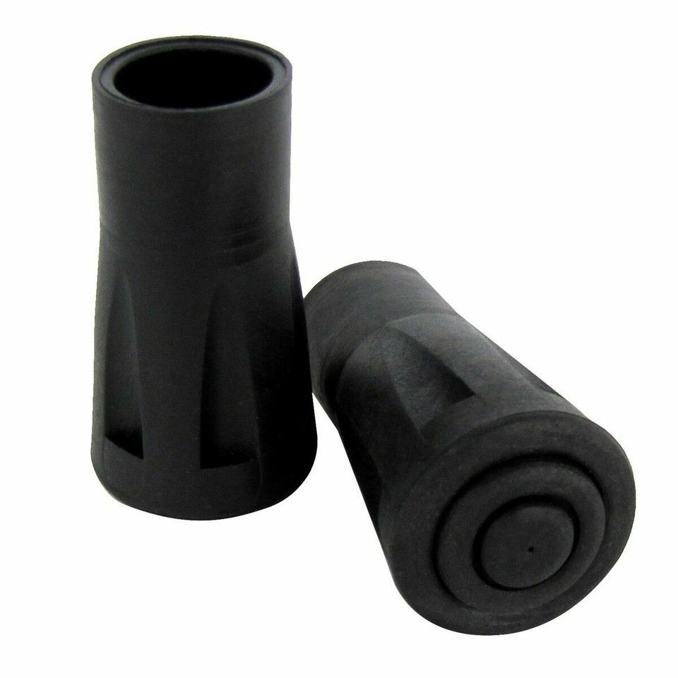 4pc 5/8" Reinforced Rubber Replacement Tip Cap Hiking Walking Stick ...