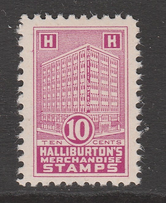 Halliburton Merchandise stamp-Merchant trading store stamp T294 mnh | eBay