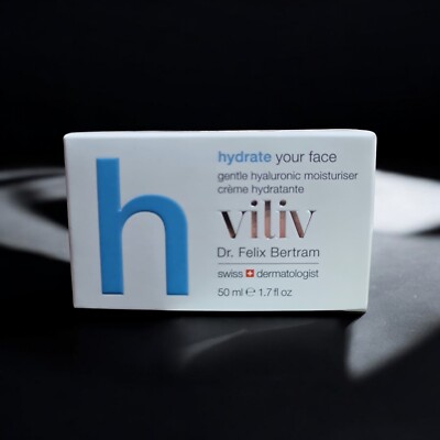 viliv h - gentle hyaluronic moisturiser Creme hydratante , 50ml- Neu ...