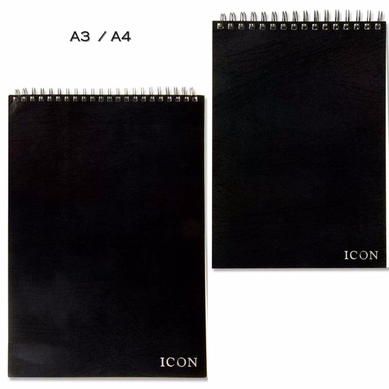 A3 A4 SKETCH PADS ART WORK DRAWING SKETCHING 100 SHEETS SPIRAL BOUND ...