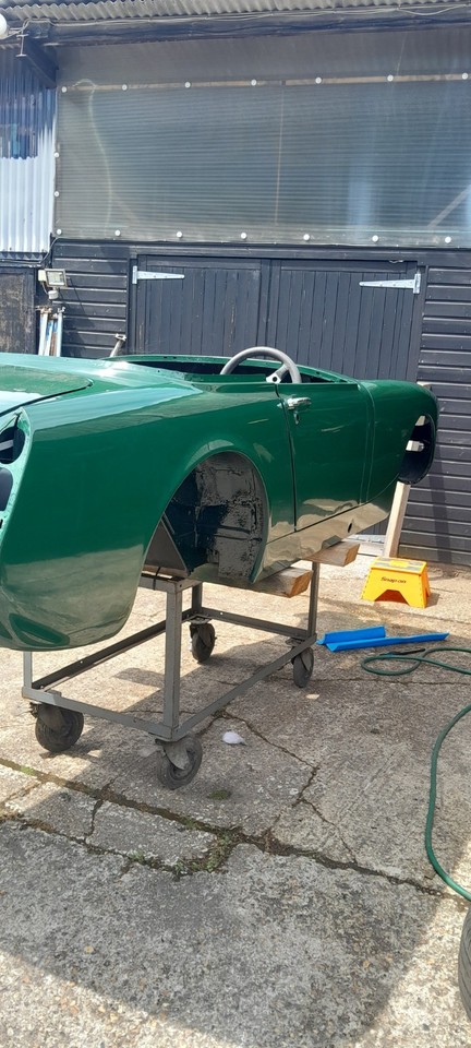 MG Midget Bodyshell, All Welded, painted and ready to build up | eBay UK