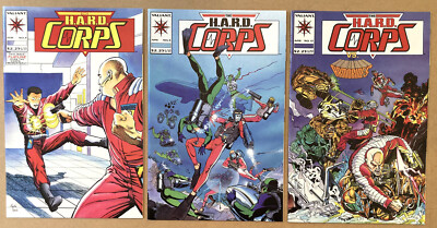 Valiant Comics: HARD Corps #3, 4, 17 (1993-1994) Bagged and Boarded | eBay