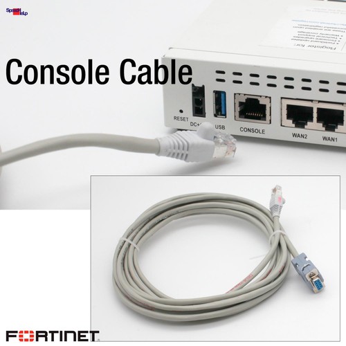 New Cable for Fortinet Console RJ45 RS-232 5m FortiMail Putty | eBay