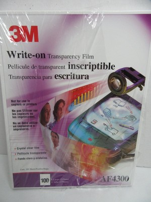 Transparency Film - 3M Transparency Film