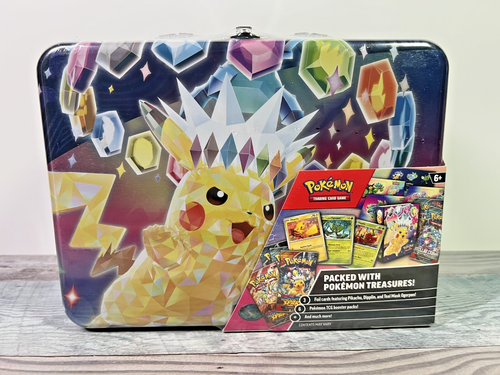 Pokemon TCG 2024 Fall Collector Chest Pikachu Tin Box Factory Sealed | eBay