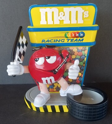 M&M Nascar Racing Team Candy Dispenser | eBay