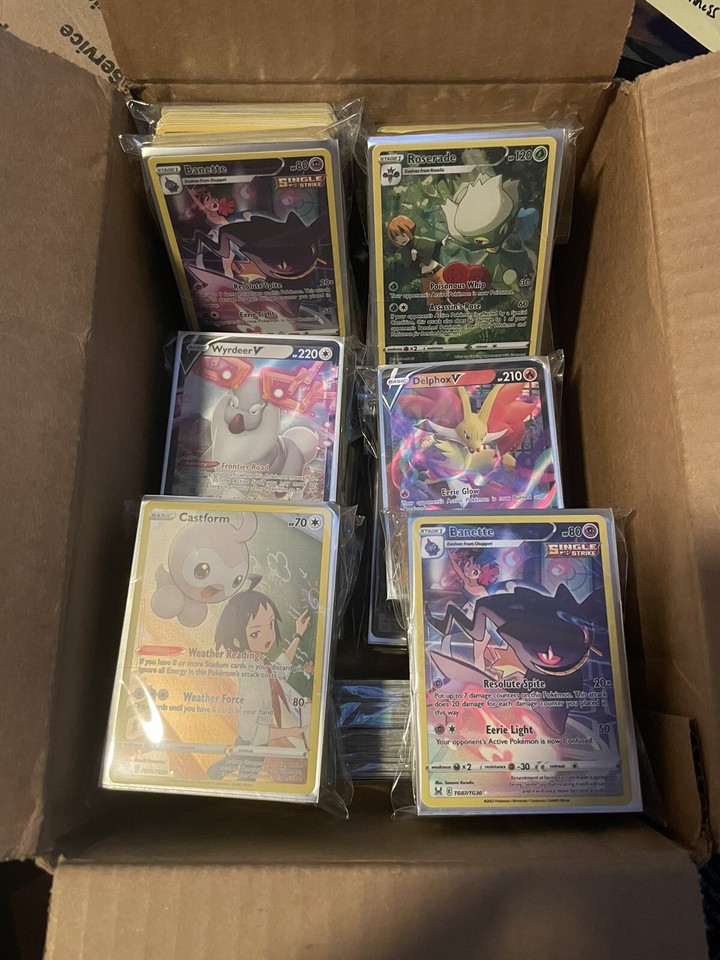 Pokémon Card Lot 100 Total - Reverses, Rares & One ULTRA RARE + MORE ...