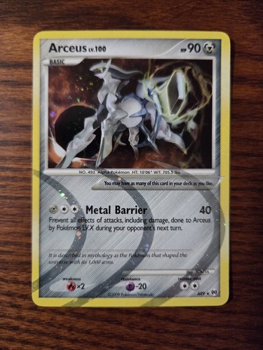 Arceus AR9 - Platinum Arceus - Pokémon TCG Holo | eBay
