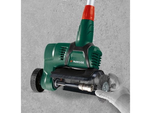 PARKSIDE 2-in-1 Electric 500W Patio Driveway Cleaning Brush Weed ...