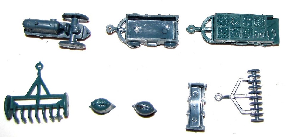 Marx reissue small Marxville farm playset equipment x 16 pieces | eBay