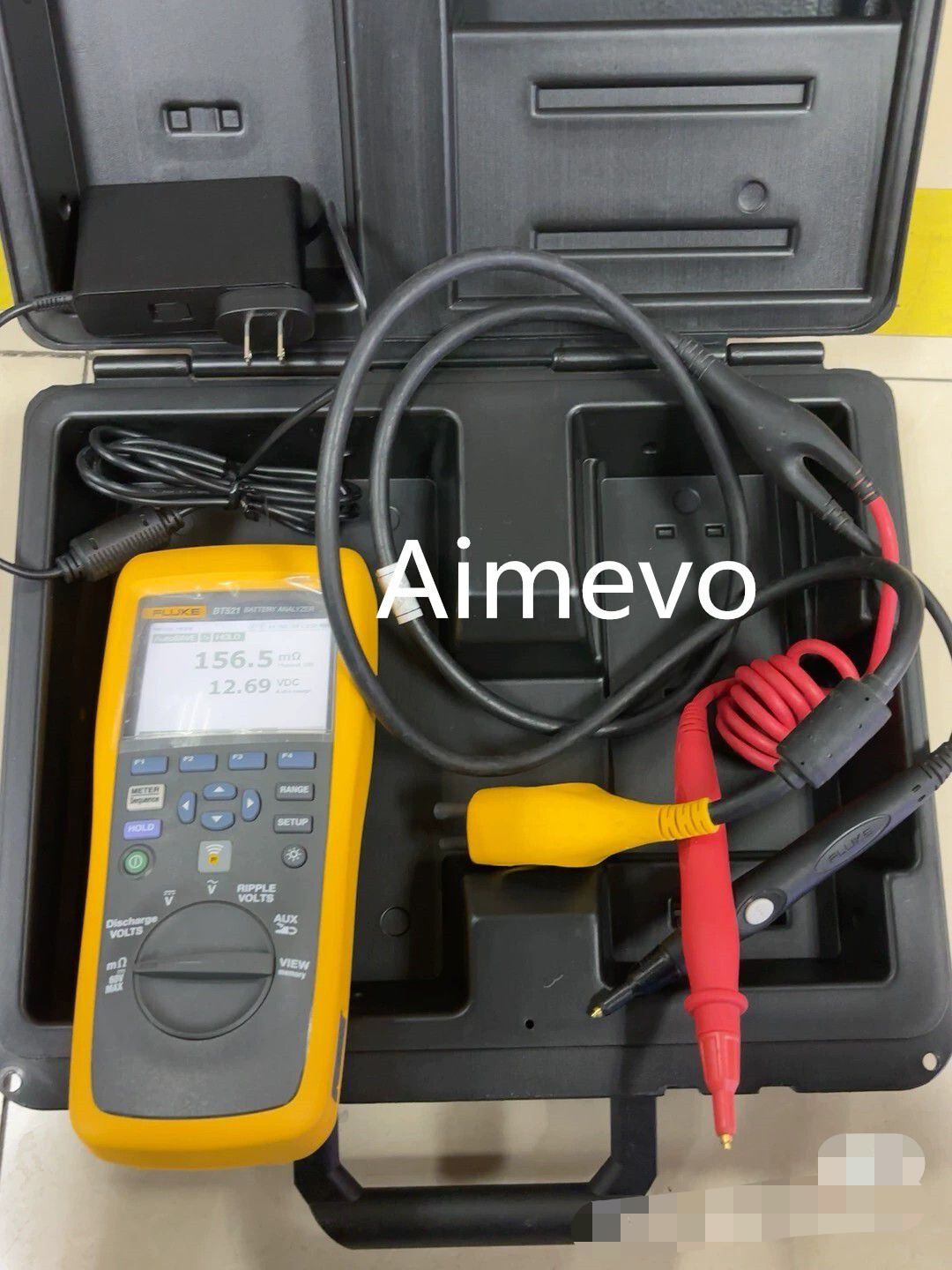 FLUKE BT521 Battery Capacity Analyzer 1,000V DC Max V Input LCD free ...