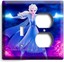 FROZEN 2 ELSA THROWING ICE FLAMES LIGHT SWITCH OUTLET WALL PLATES NEW ...