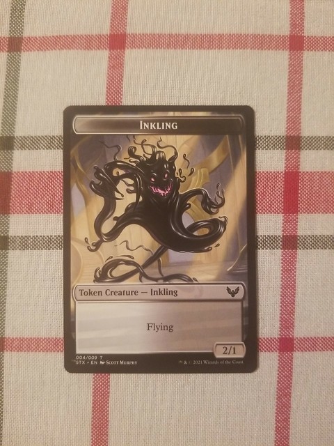 MTG Inkling Token Strixhaven: School of Mages 004/009 Regular Token for ...