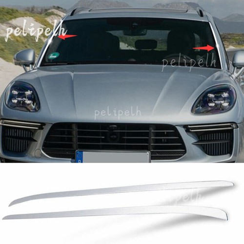 Fit For Porsche Macan 2015-2021 Silver Steel Front Side Windshield ...