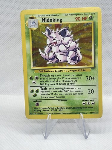 Pokémon Nidoking Base Set 11/102 Holo | eBay