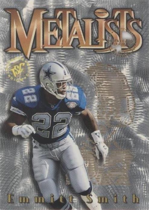 1995 Topps Stadium Club - Metalists Emmitt Smith #M5 Members Only for ...