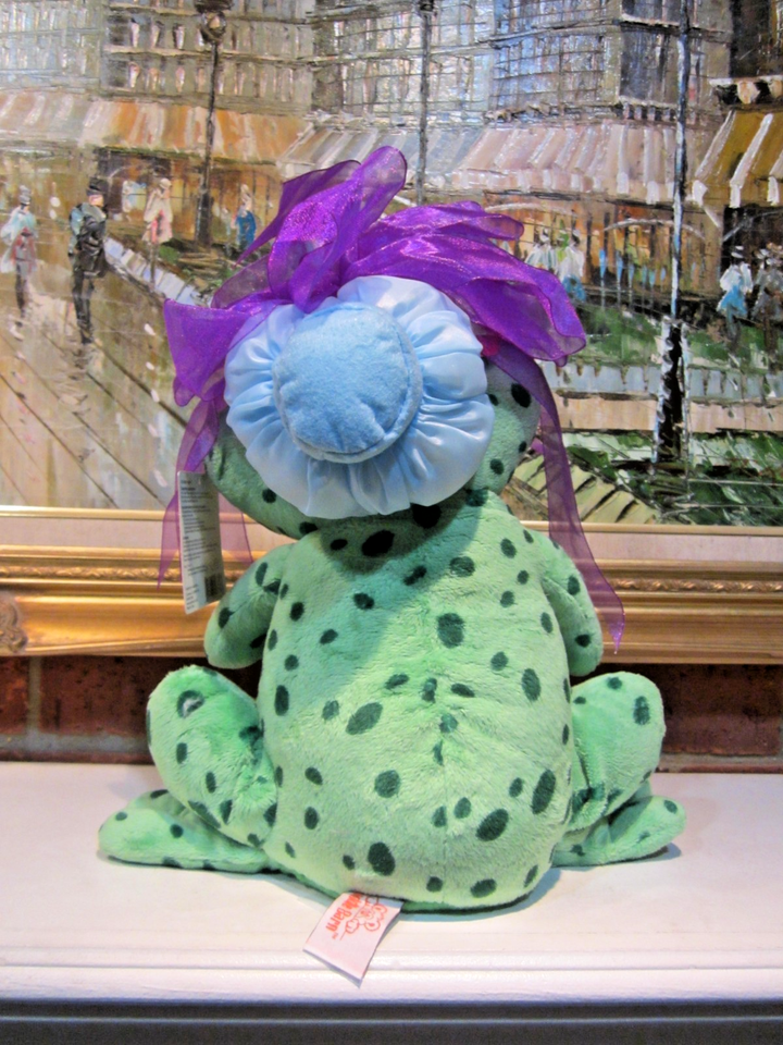 Cuddle Barn Get Well Frog Animated Plush Sings FEVER Plush Stuffed ...