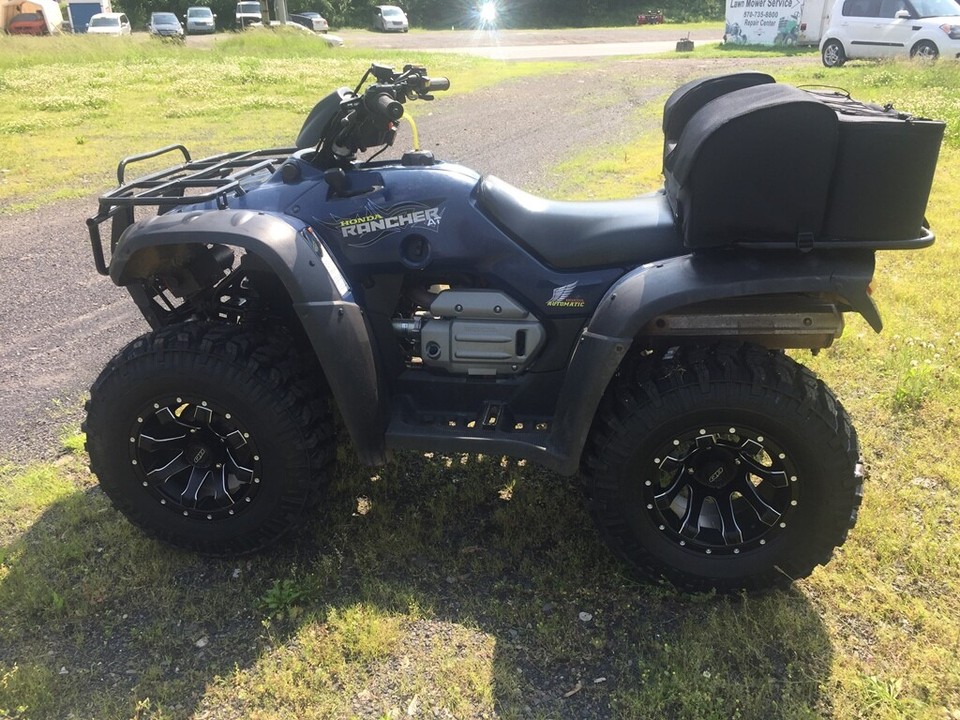 Honda Rancher Decal Graphic Sticker OEM kit Plastic Set Forman ATV Quad ...