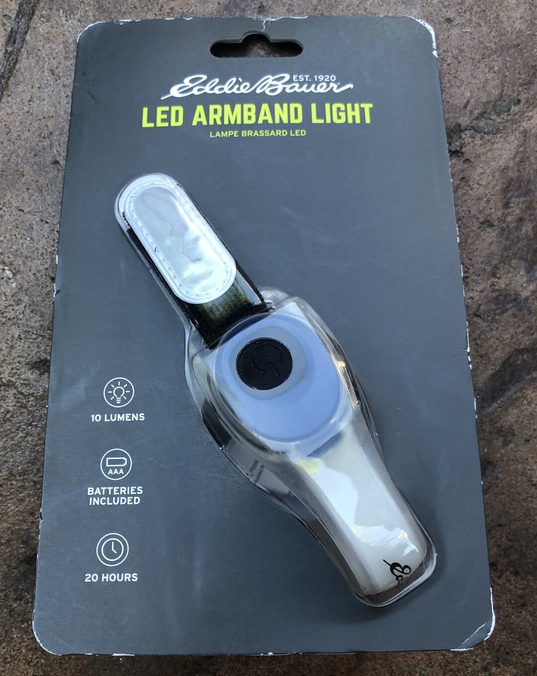 Eddie Bauer LED Armband Light 1-Pack True Blue One Size Adjustable NEW ...