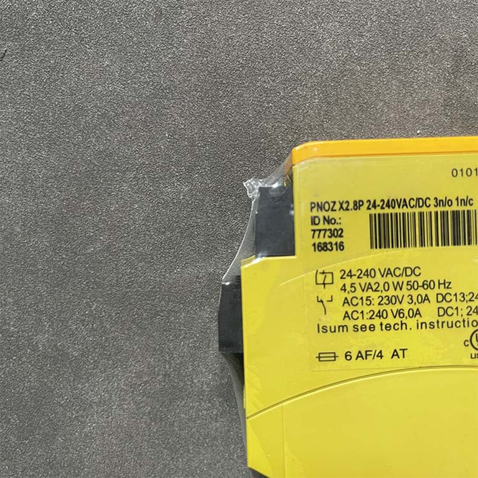 777302 For Pilz PNOZ X2.8P 24-240VAC/DC 3n/o 1n/c Safety Relay Module ...