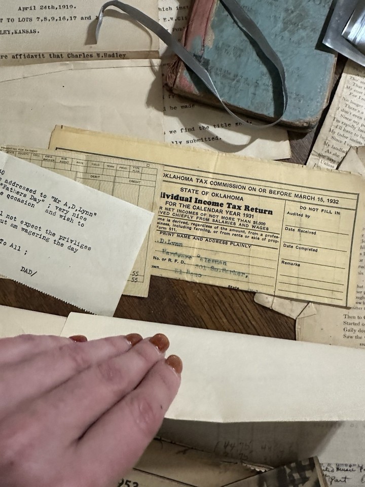 Vintage 1940's paperwork Letters Spelling Book newspaper Pamphlets ...