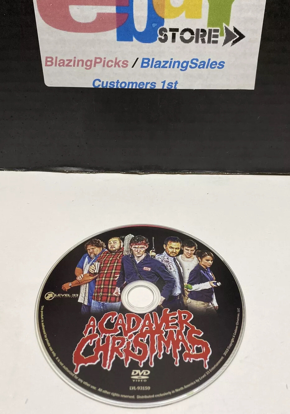 A Cadaver Christmas 🌟DISC ONLY DVD | Horror Comedy Spooky Christmas ...