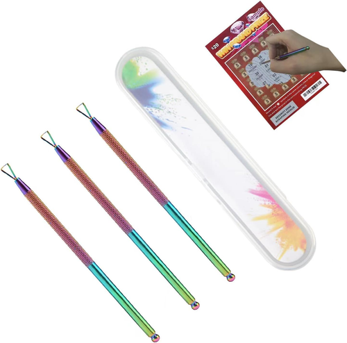 3PCS Lottery Ticket Scratcher Tool, Scratch off Tool, Scratching Aid ...