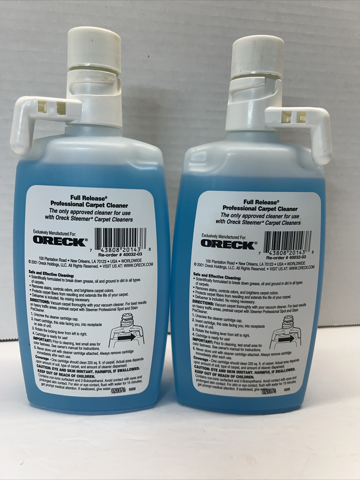 Oreck Full Release Carpet and Hard Floor Cleaner - 15 fl. oz for sale ...