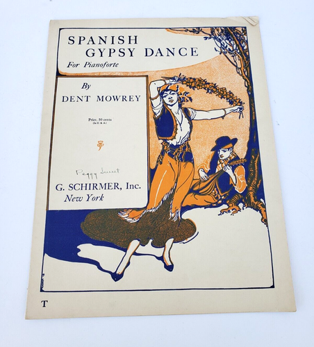 Spanish Gypsy Dance for pianoforte Dent Mowrey vintage 20s | eBay