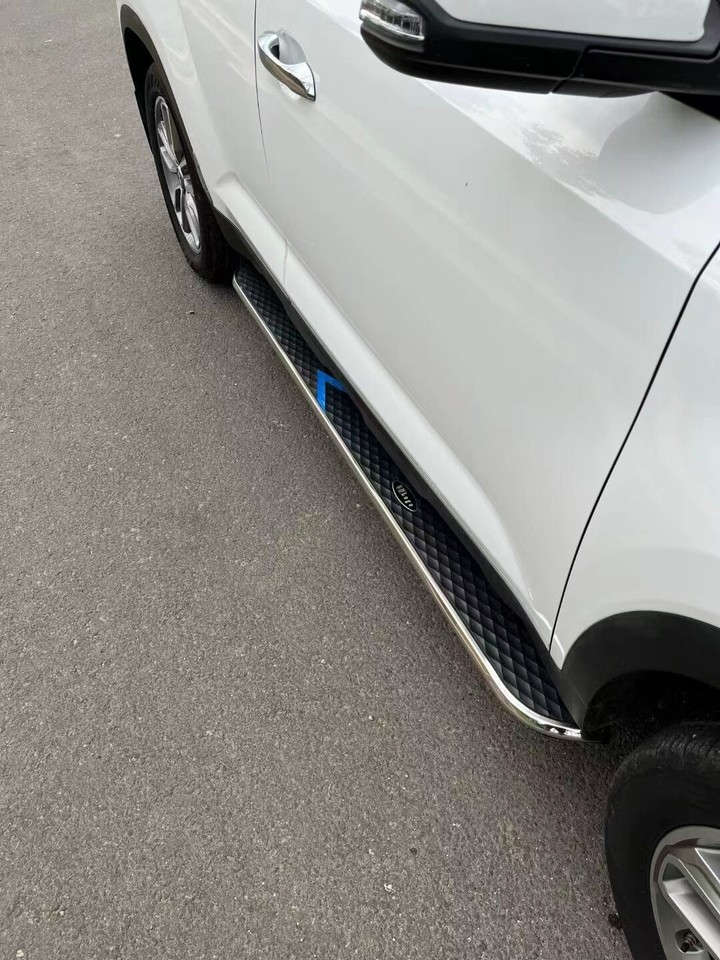 Fits Kia EV9 2024 2025 Fixed Running Board Side Step Pedal Nerf Bar w ...