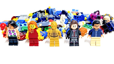 LEGO Minifigure Mystery Lot - 10 Random Assorted Character Figures | eBay