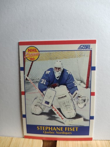 Stephane Fiset🏆1990-91 Score NHL Prospect #415 Ice Hockey Card🏆 | eBay