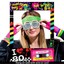 I love 80s Photo Booth Frame Photobooth Props Retro Music Dance Party ...