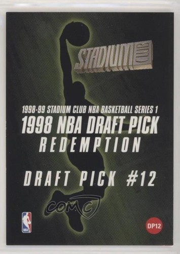 1998-99 Topps Stadium Club Draft Picks Expired Redemptions #DP12 | eBay