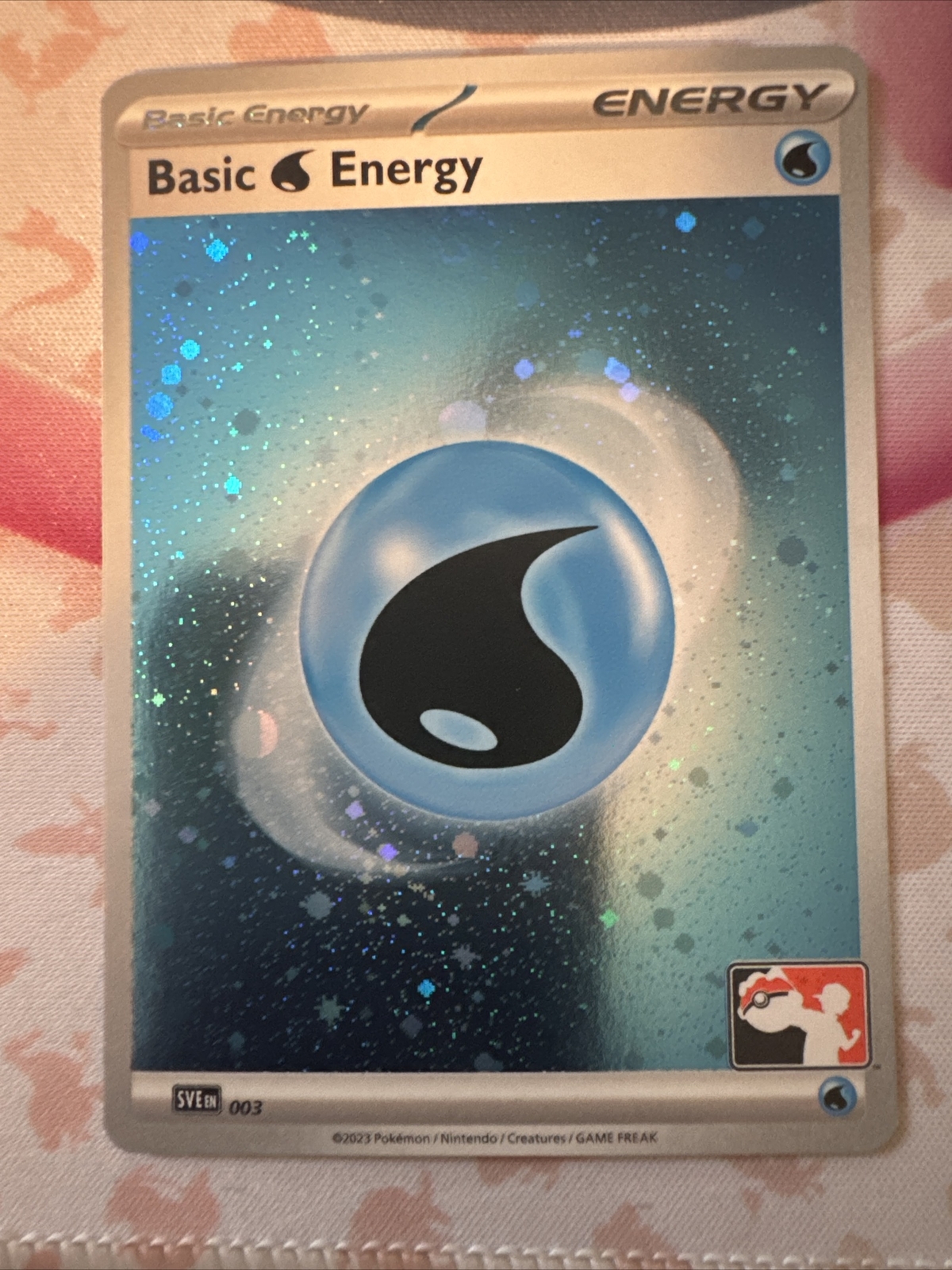 Cosmic Holo Water Energy Pokemon Play! Prize Pack Series 4 Promo | eBay