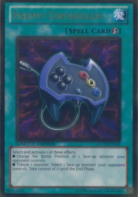 Yu-Gi-Oh ! Enemy Controller GLD3-EN043 US/GOLD RARE | eBay