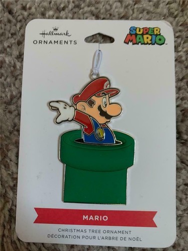 NEW Hallmark 2021 Mario Super Mario Christmas ORNAMENT | eBay UK