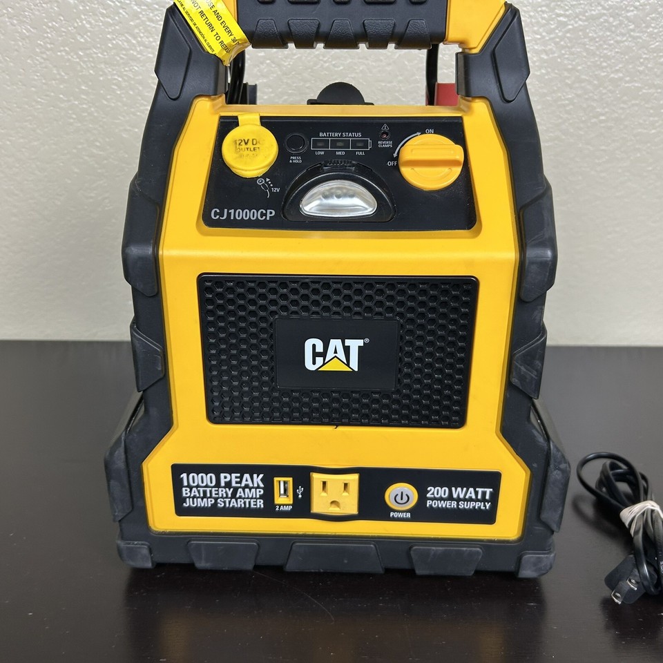 CAT Battery Amp Jump Starter CJ1000CP Portable Power Station -Untested ...