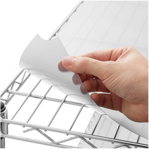 Shelf Liners for Wire Rack - Commercial-Grade Plastic Pre-Cut Shelving ...