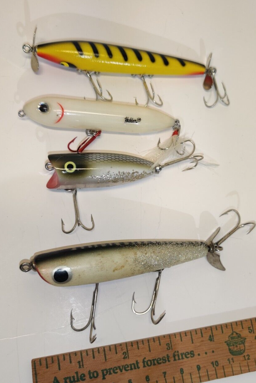 Lot of Vintage Lures Heddon Dalton and Smithwick Devil's Horse Style | eBay