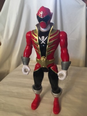 Power Ranger Super Megaforce Deluxe FX Super Mega Red Ranger 10” Pirate ...