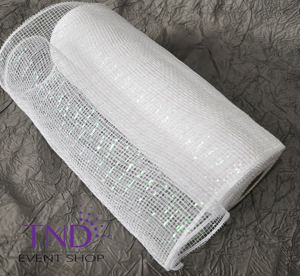 10" x10YDS SOLID COLOR DECO MESH WRAP ROLLS FLORAL MESH WRAP RIBBON ...